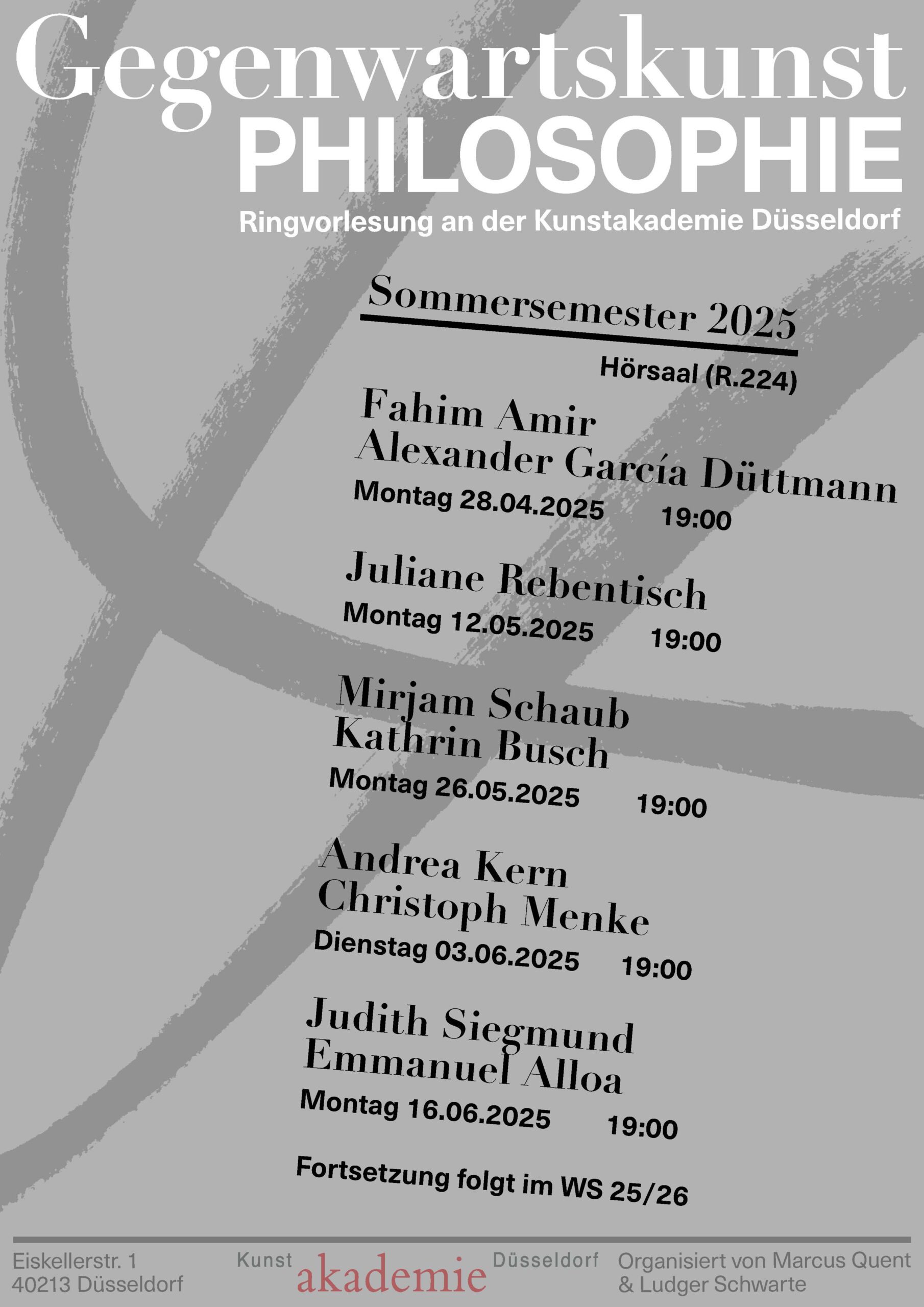 Vortrag Prof. Dr. Kathrin Busch - Studiengang Design